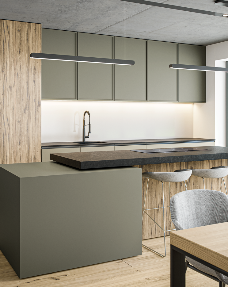 Hochdrucklaminate und Spanplatten für Interior Designs